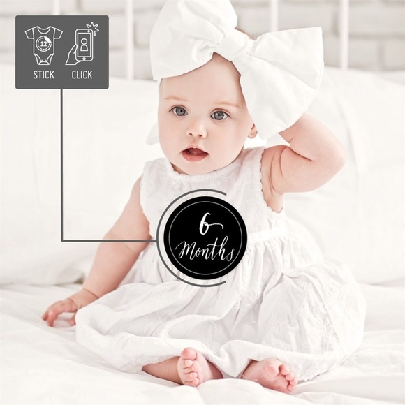 Other | Chalkboard Themed Monthly Birth Stickers | Poshmark